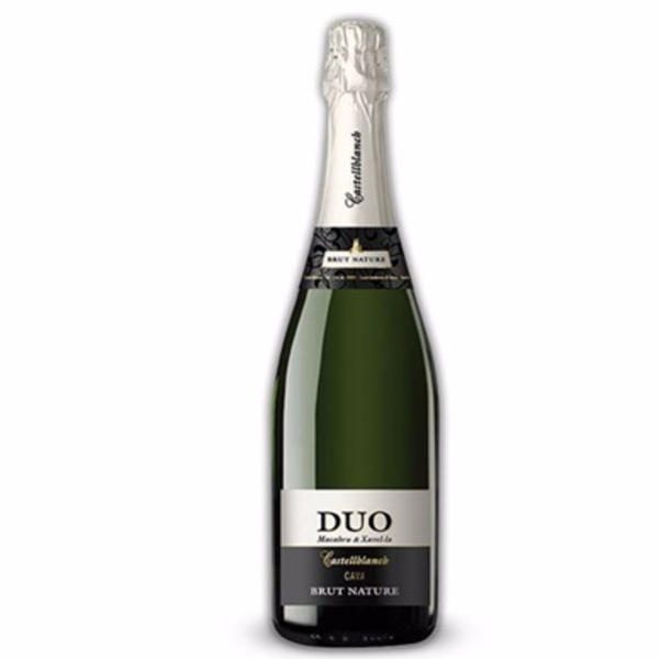 Botella cava Castellblanch Duo Brut Nature . 75 cl